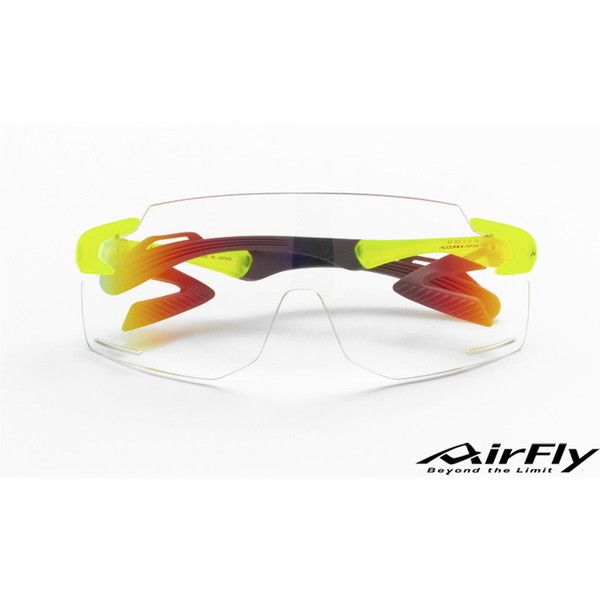 AirFly エアフライ AF301C31BK スポーツサングラス チョウコウ(ネオン