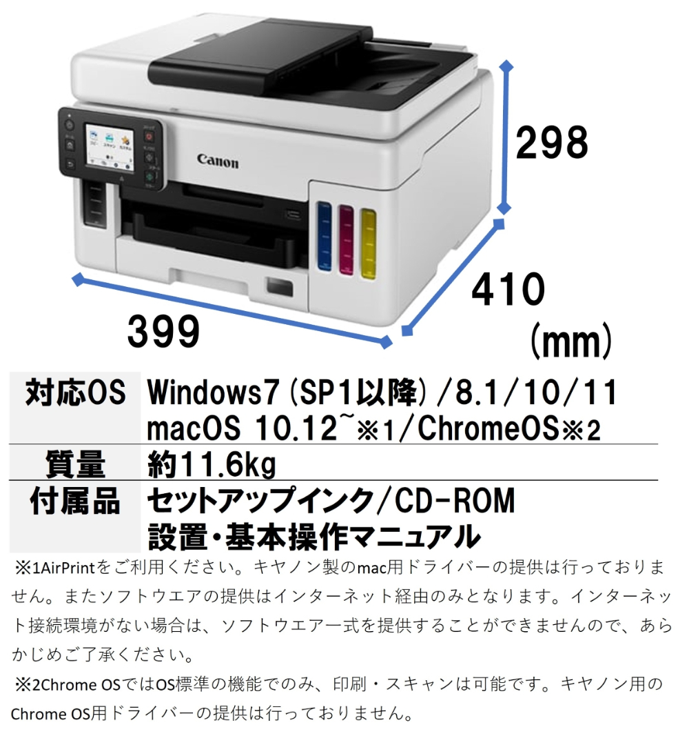 CANON GX6030 [A4 インクジェット複合機(コピー/スキャナ)] | 激安の新品・型落ち・アウトレット 家電 通販 XPRICE - エクスプライス (旧 PREMOA - プレモア)
