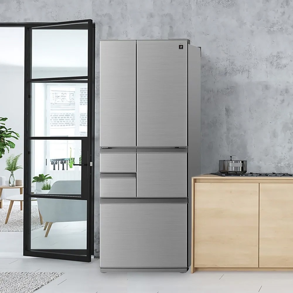 SHARP SJ-X502P-S アッシュシルバー [冷蔵庫 (502L・フレンチドア/観音開き)] | 激安の新品・型落ち・アウトレット 家電 通販 XPRICE - エクスプライス (旧 ...