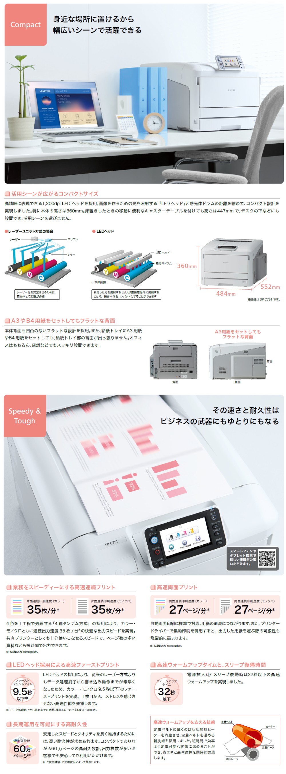 RICOH SP C751 [A3カラー レーザープリンター] | 激安の新品・型落ち・アウトレット 家電 通販 XPRICE - エクスプライス (旧 PREMOA - プレモア)